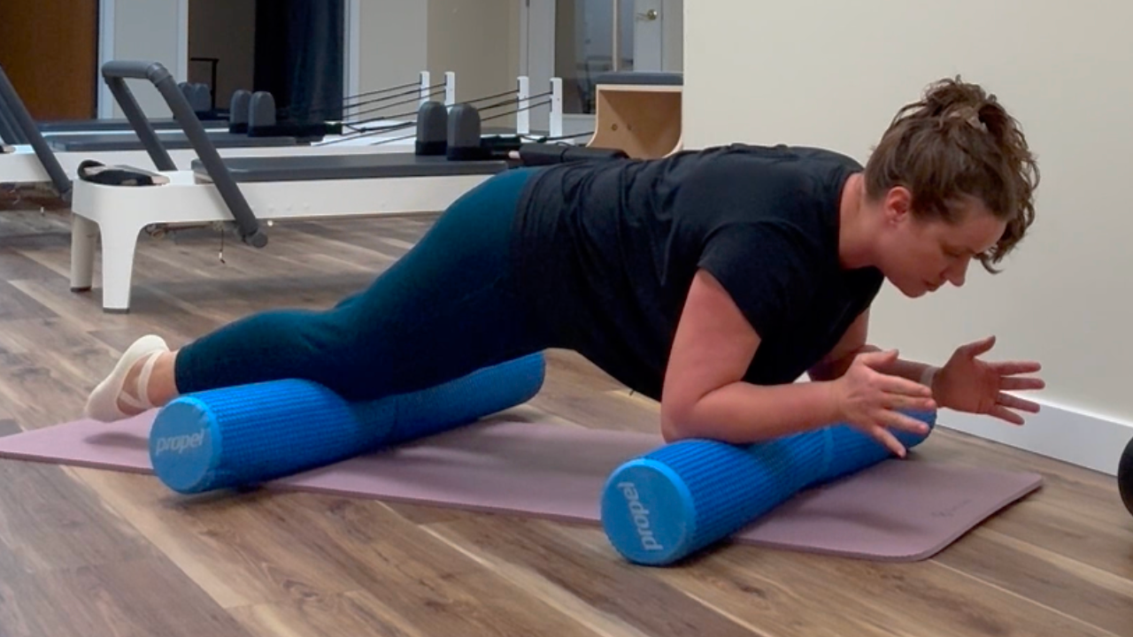 Video: Quick Foam Roller Challenge - Blossom Pilates & Physical Therapy